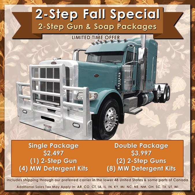 2-Step Gun & Truck Soap | Fall Special 2020 | Hydro-Chem Systems, Inc.