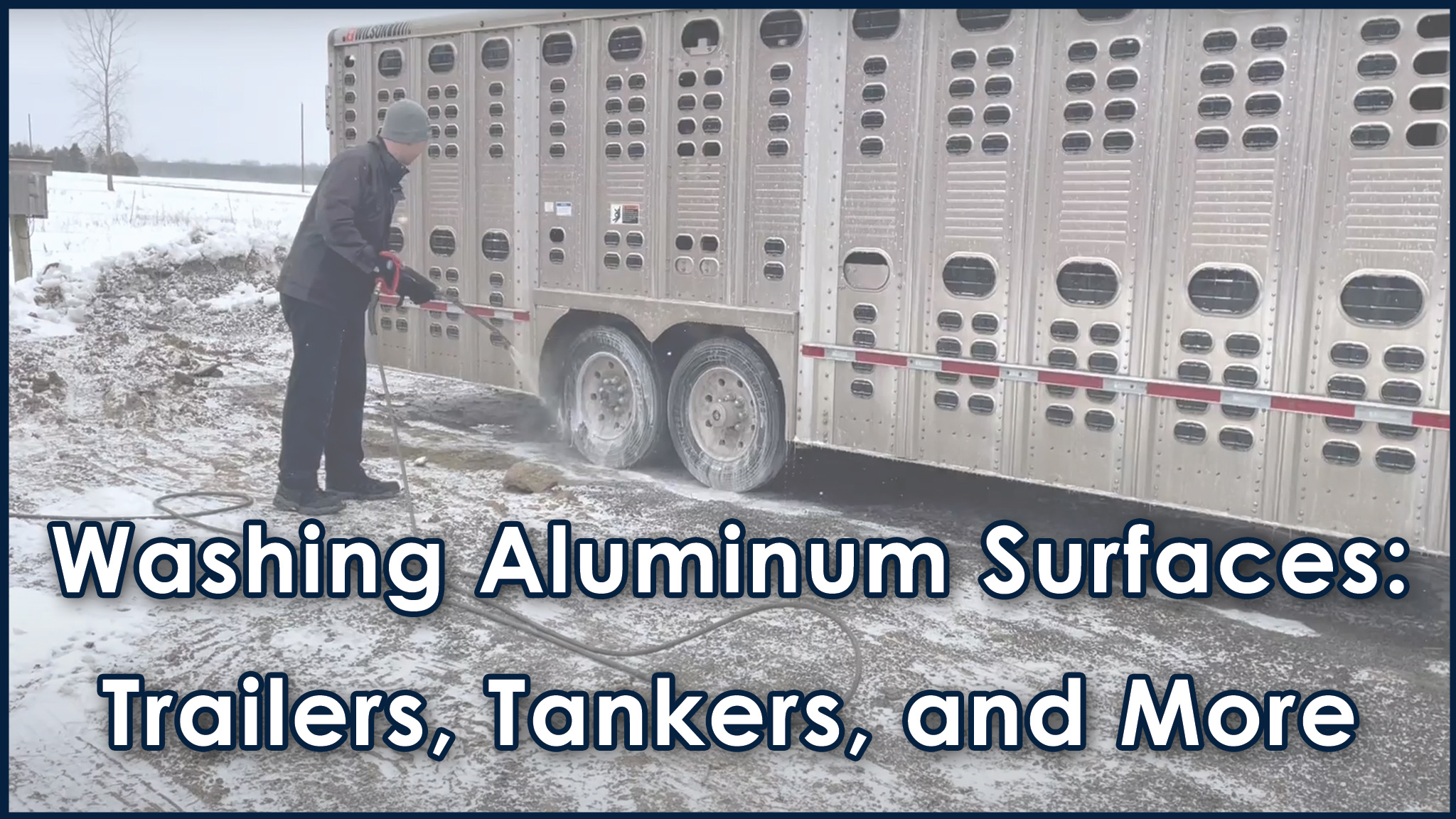 How To Clean Aluminum Trailers and Tankers