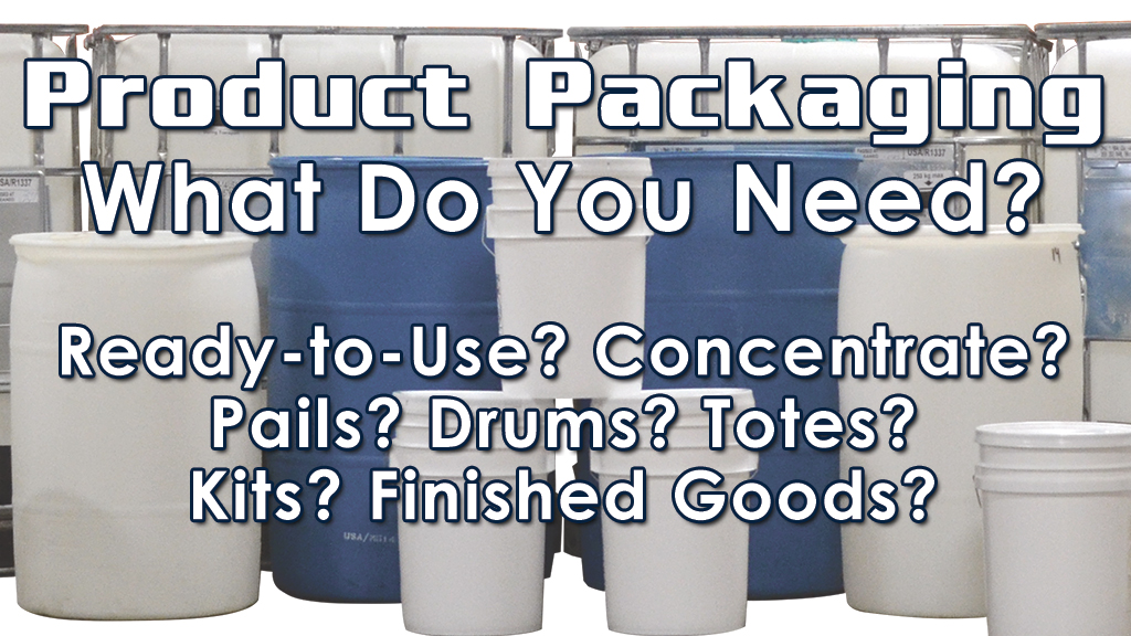 Choosing Your Detergent and Chemical Sizes: What's Your Best Option?