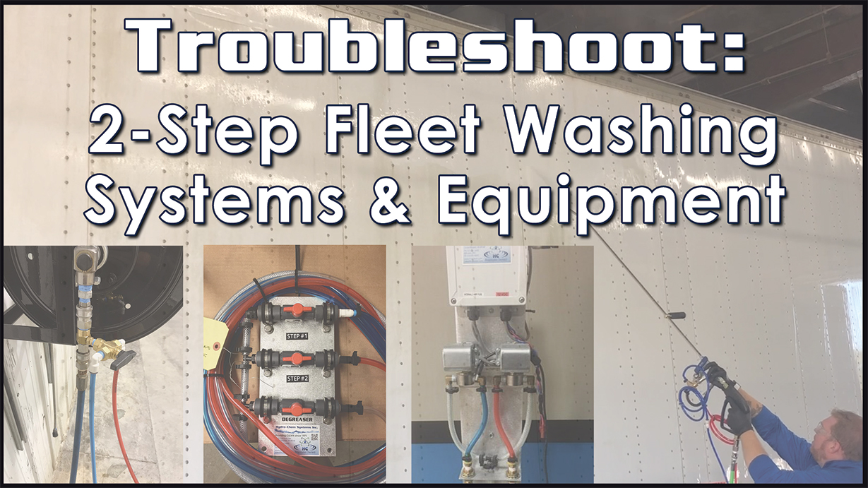 How to Troubleshoot Your 2-Step Truck Wash Equipment
