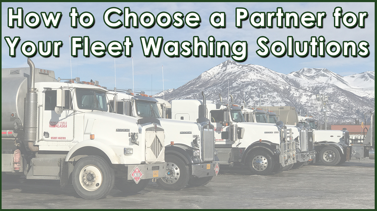 Fleet Washing Solutions: How to Choose the Right Partner